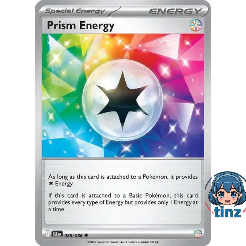 Prism Energy 086/086 Uncommon & Reverse Holo - Pokemon Card Game SV ...