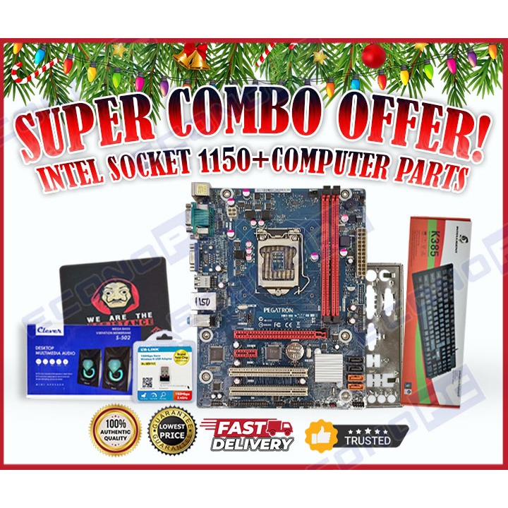 SOCKET 1150 MOBO 4TH GENERATION BUNDLE WITH COMPUTER ACCESSORIES ...