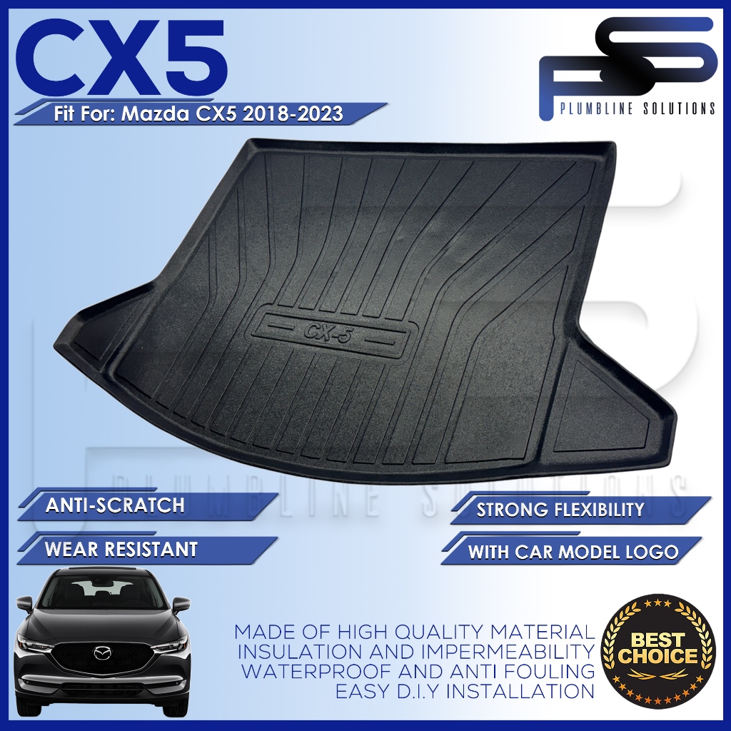 Trunk Tray Mazda CX5 / CX-5 2018 - 2023 Trunk Tray / Cargo Trunk Tray ...