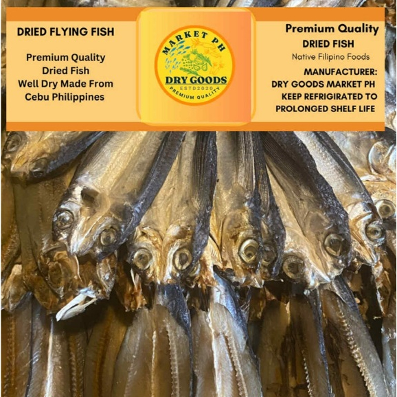 Dried Flying Fish Tuyo 100 Grams | Shopee Philippines