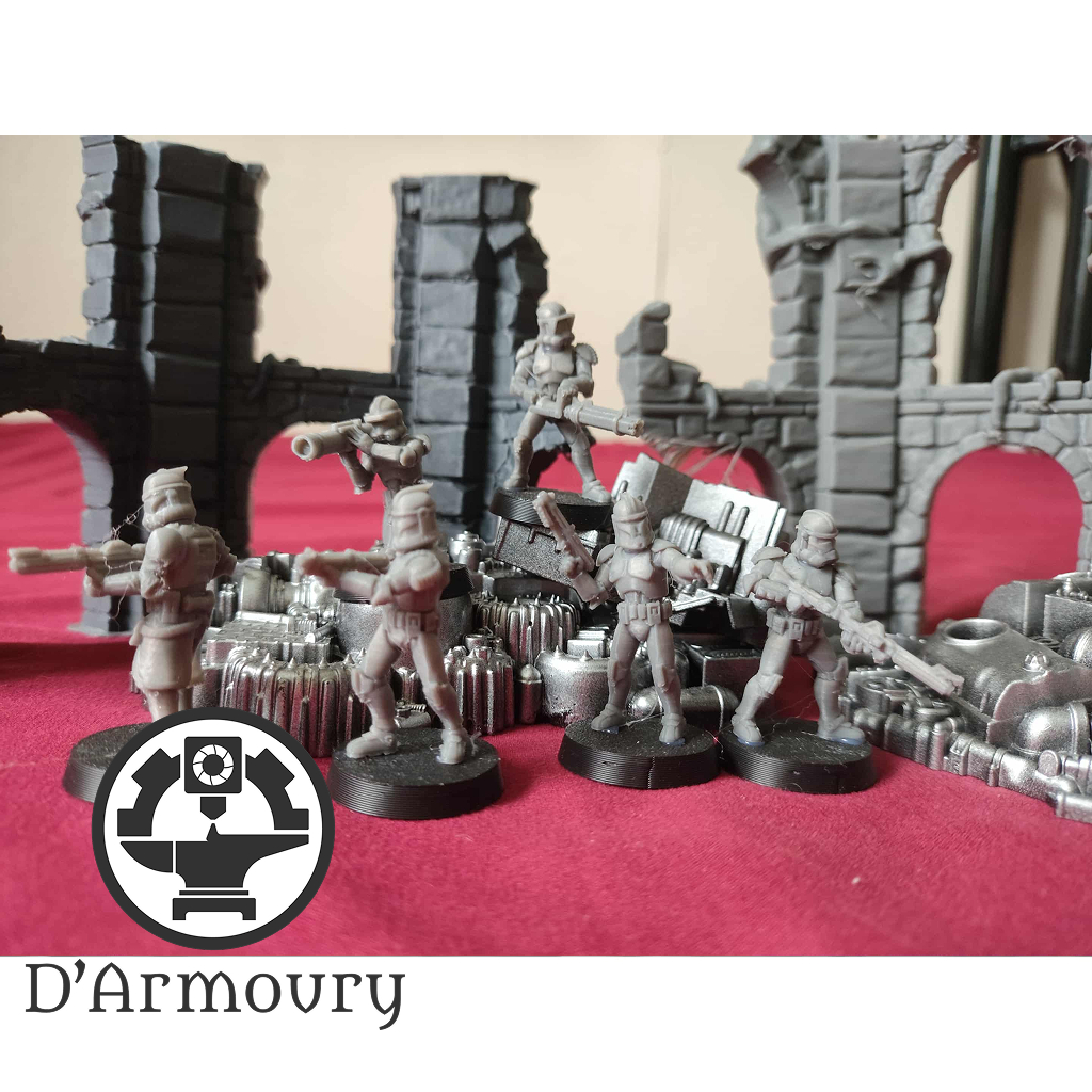 RepliCants 3D Printed FDM SW Legiones (READ DESCRIPTION FOR ...