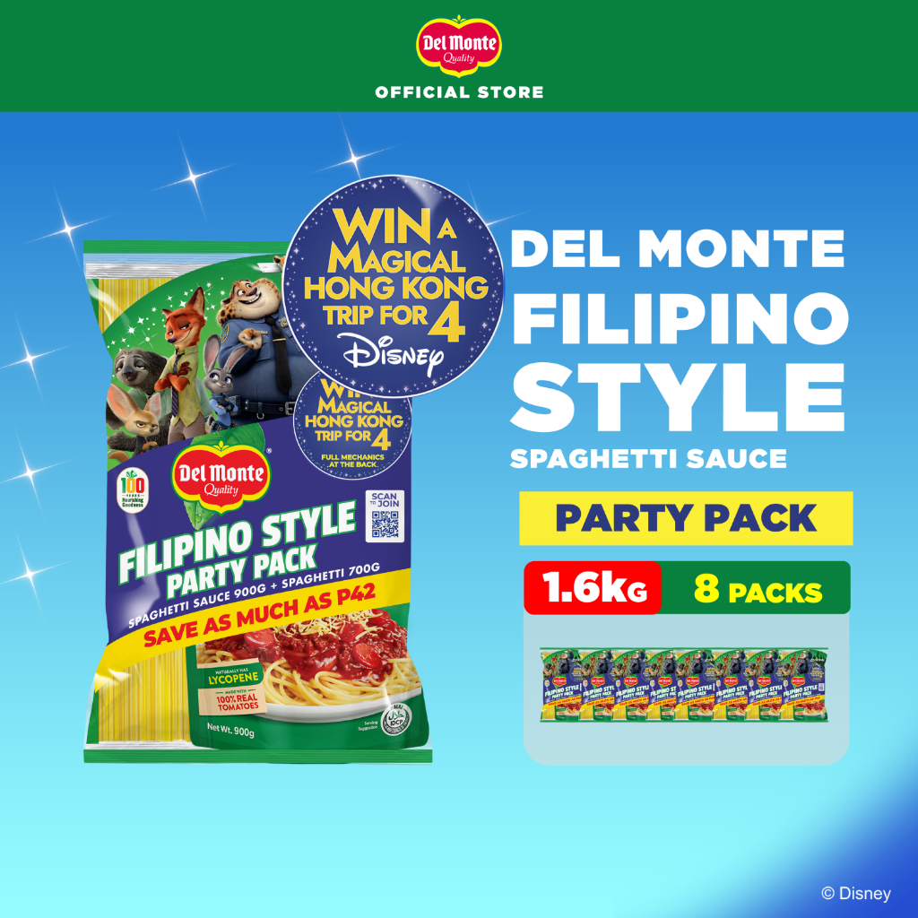 Del Monte Filipino Style Spaghetti Sauce Party Pack Chance to Win ...
