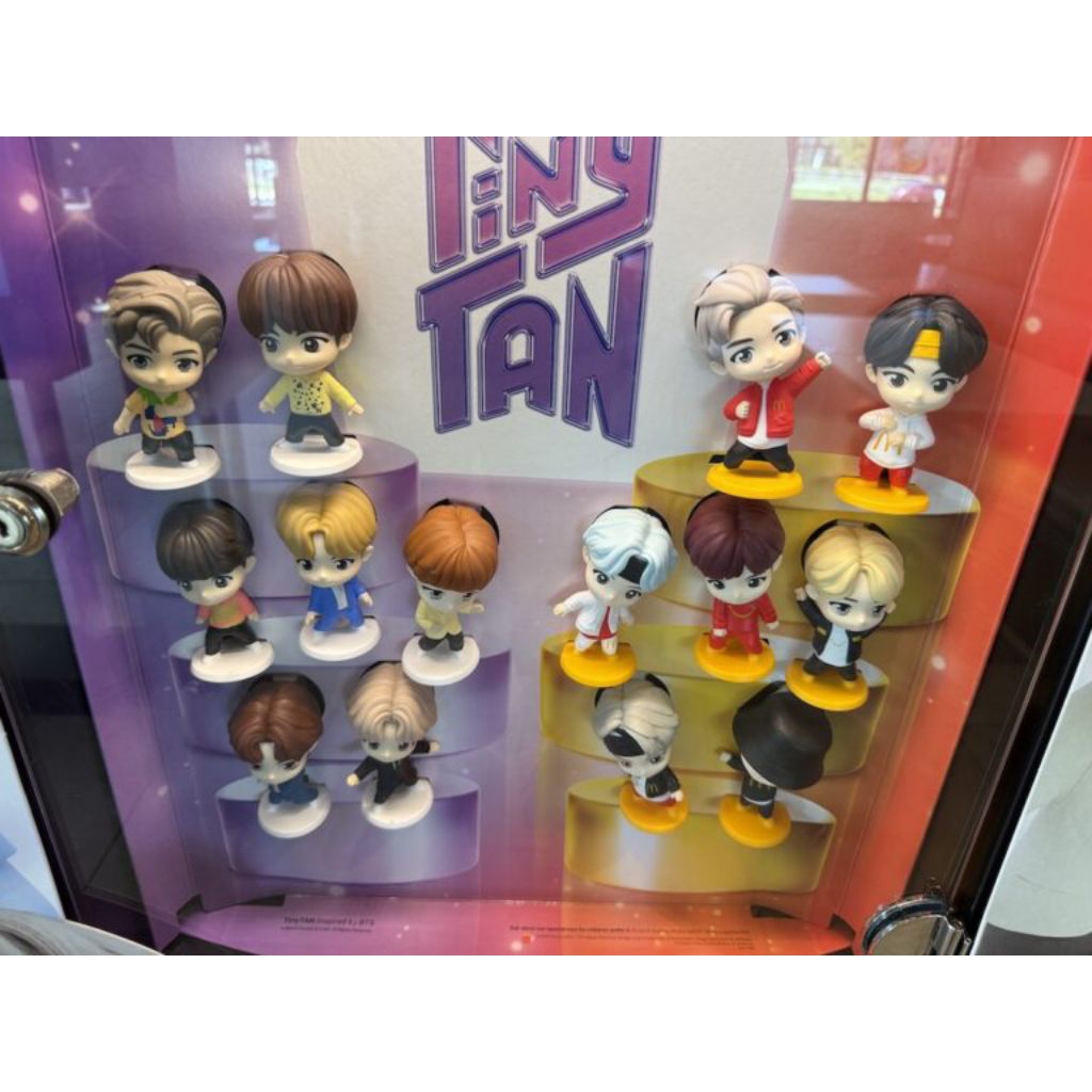 (1pc) McDonalds Happy Meal TinyTan BTS Encore & Throwback McDo Toy sold ...