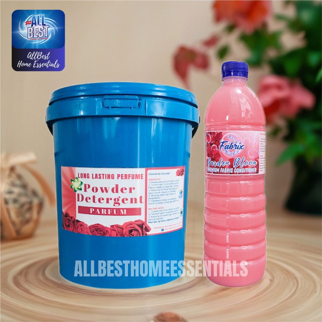 Parfum New Bundle! Allbest 3kgs Parfum Powder Detergent + 1L Garden ...