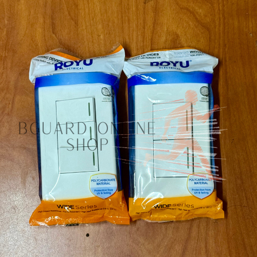 ROYU Wide Series 1-Way Switch with Reflector Set | Shopee Philippines
