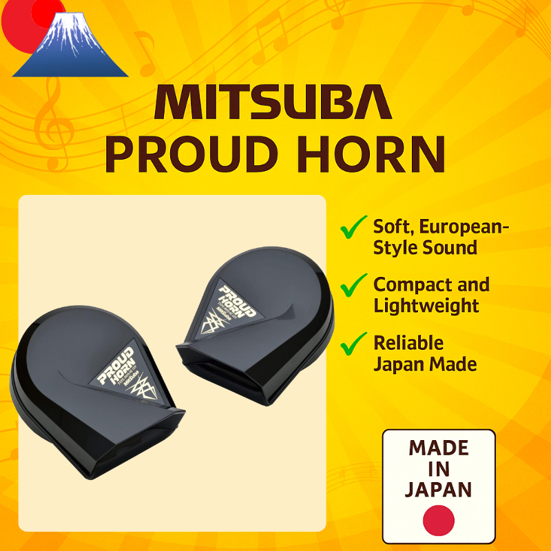 Mitsuba Sankowa Proud Horn HOS-02B Car Motorcycle European Sound ...