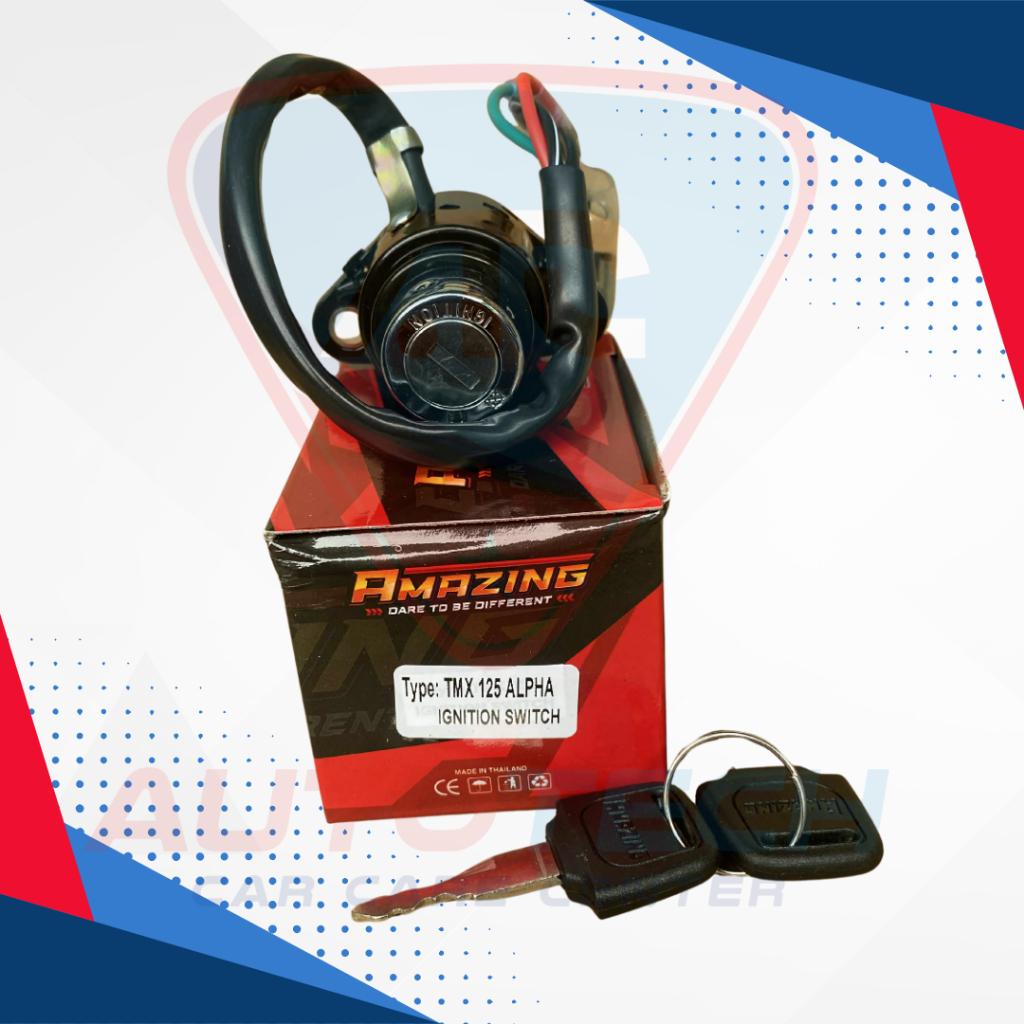AMAZING IGNITION SWITCH BARAKO 175 RUSI/TC125 2 WIRE TMX ALPHA TMX155 ...