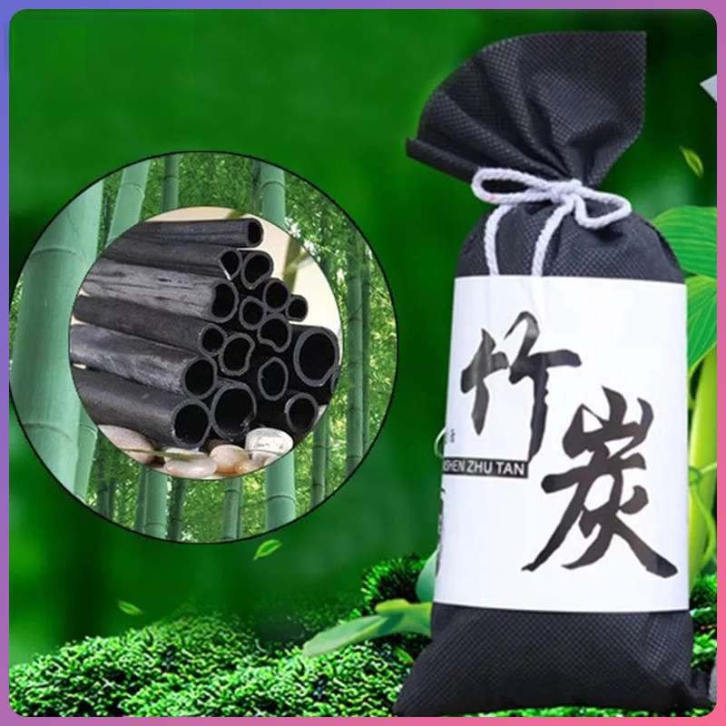 Activated Bamboo Charcoal Air Purifying & Deodorizing Bag 100g/500g ...