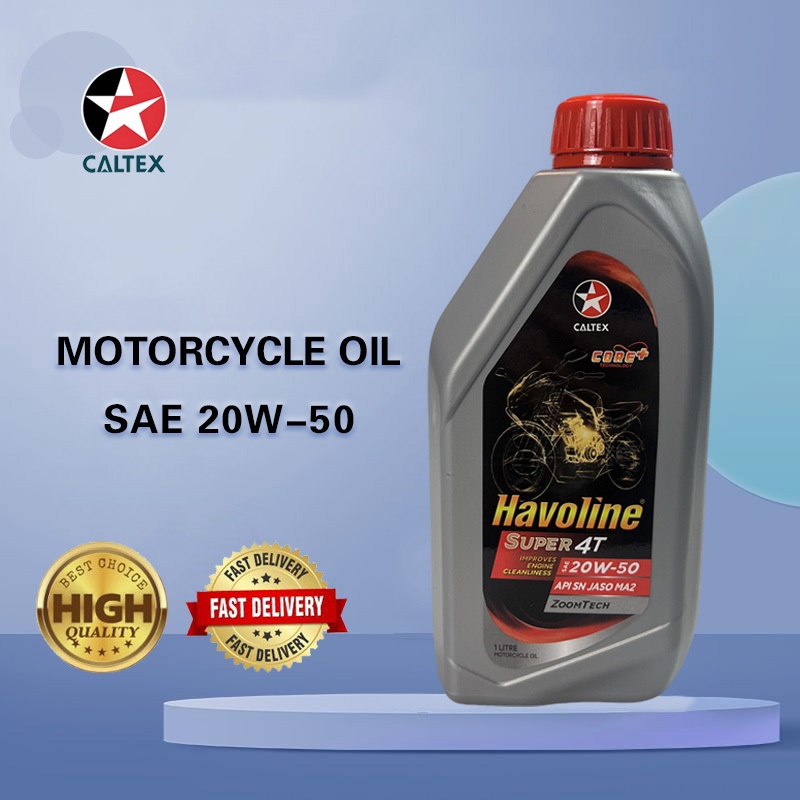 Caltex Havoline Original Imported Motorcycle Engine Oil 20W-50 ...