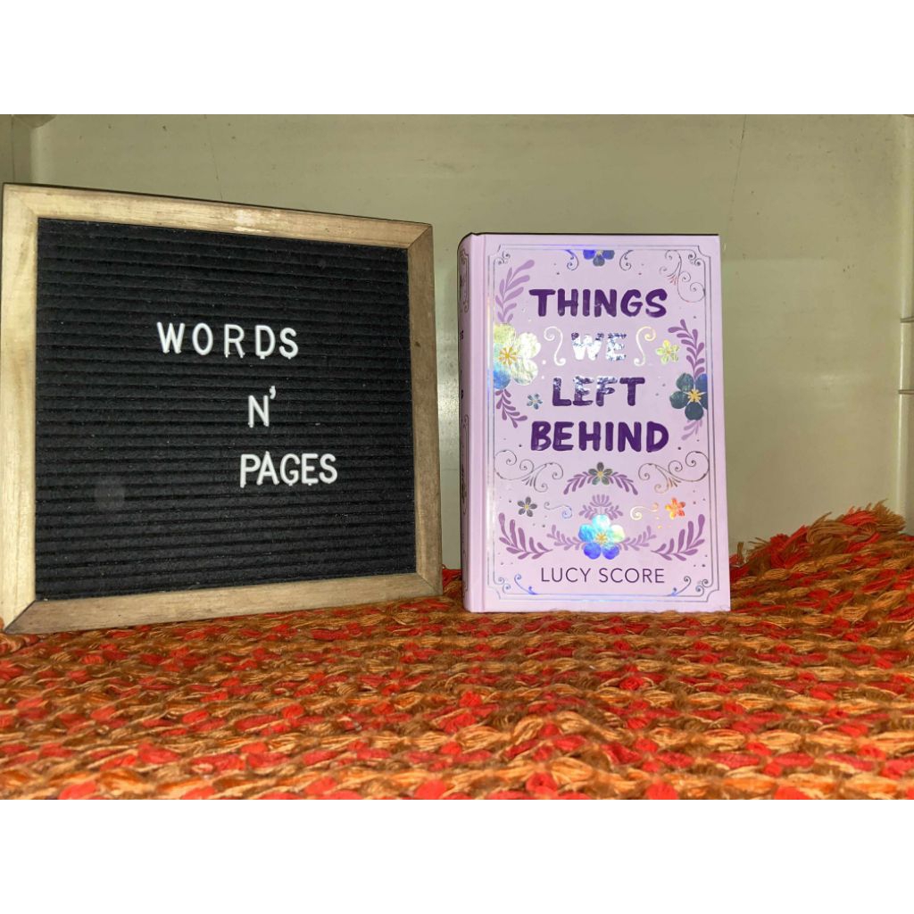 Things we Left Behind by Lucy Score (Deluxe Edition) | Shopee Philippines