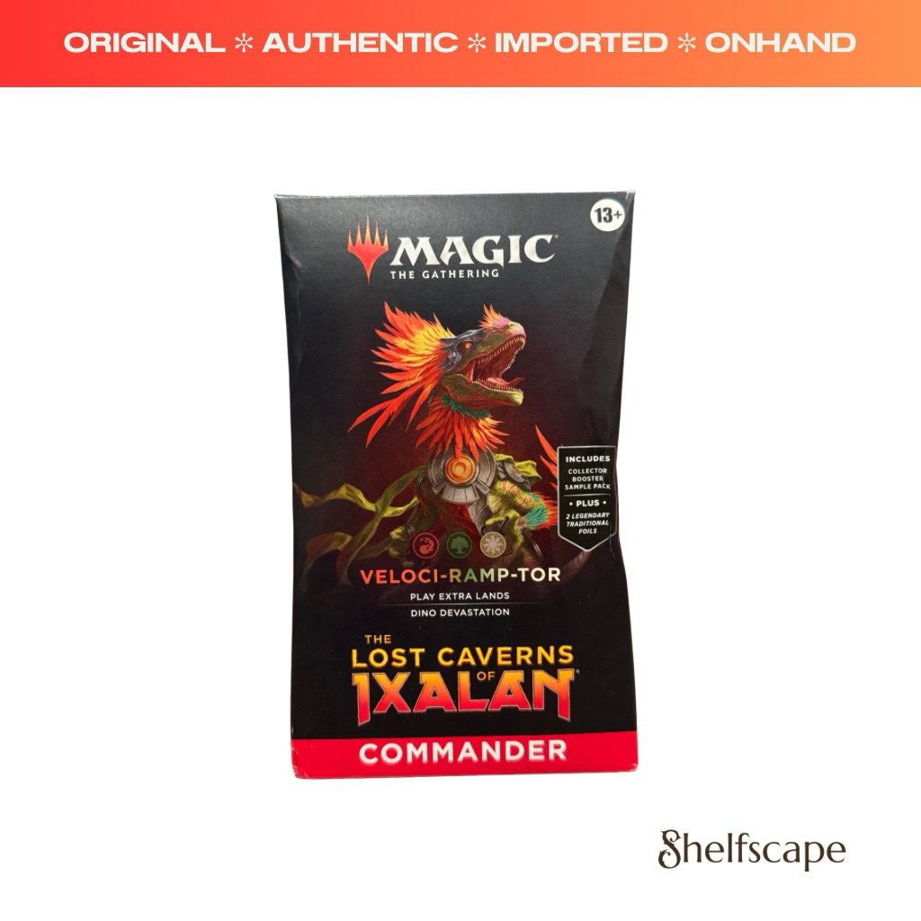 Magic The Gathering The Lost Caverns of Ixalan Commander Deck - Veloci ...