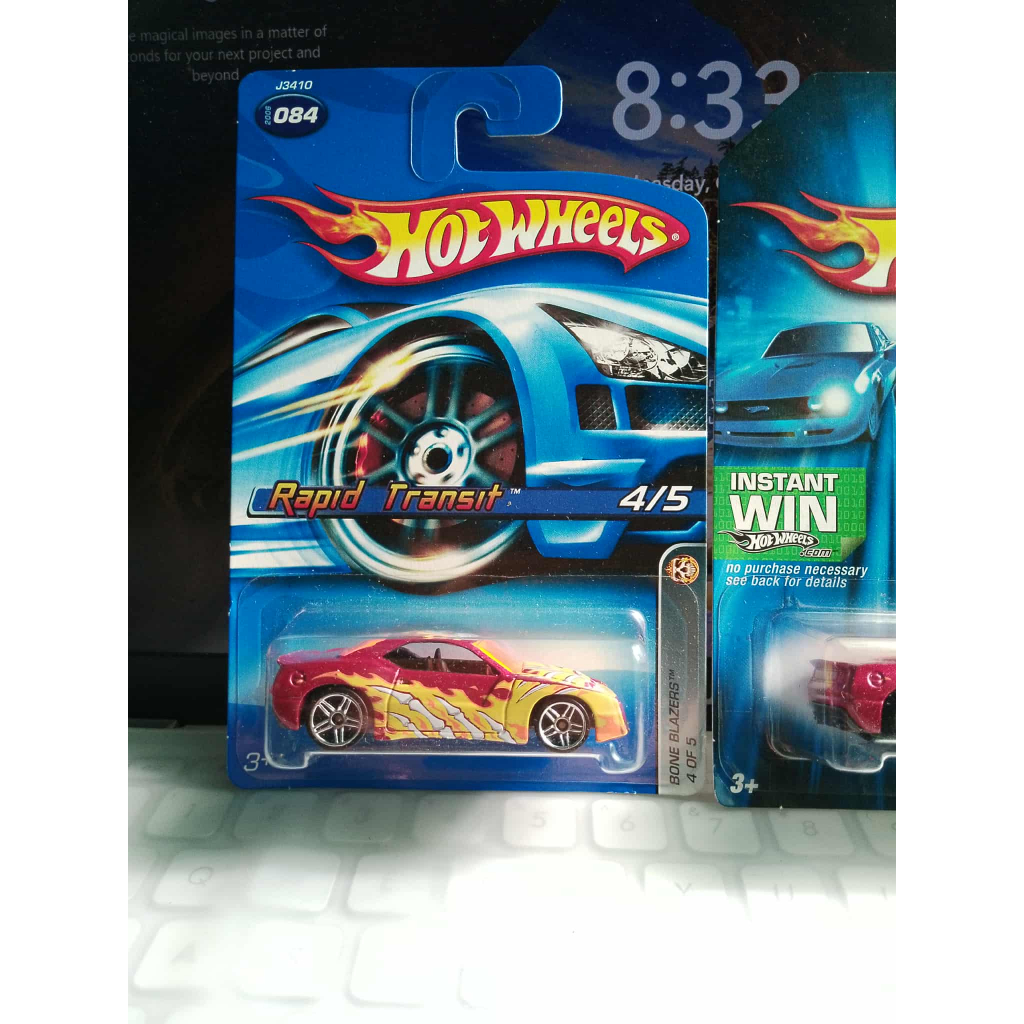 Hot Wheels Rapid Transit Bone Blazers US Card | Shopee Philippines