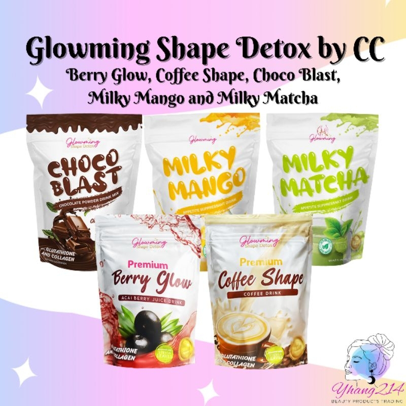 GLOWMING SHAPE DETOX DRINKS by CC Glam & Beauty Cris Clerigo | Coffee ...
