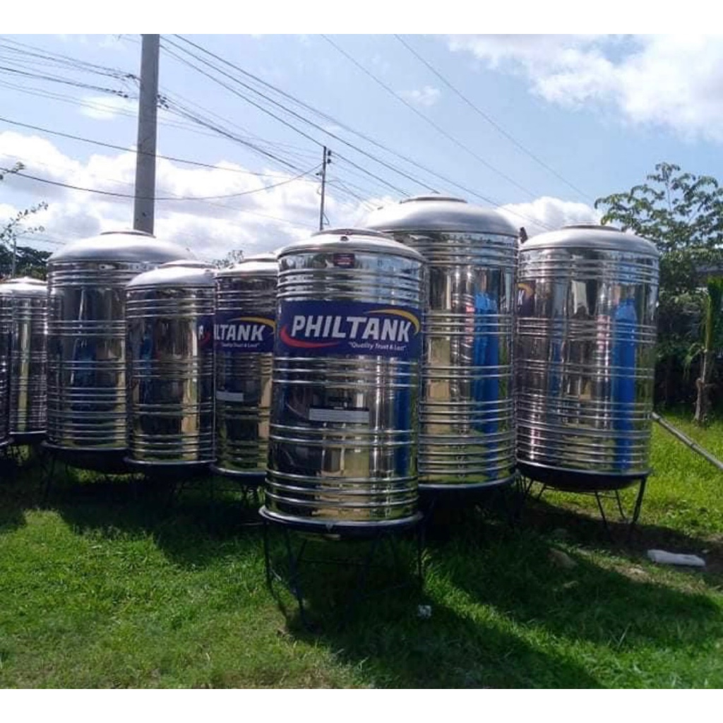 BRAND NEW PHILTANK 1000 LITERS STAINLESS STEEL TANK | Shopee Philippines