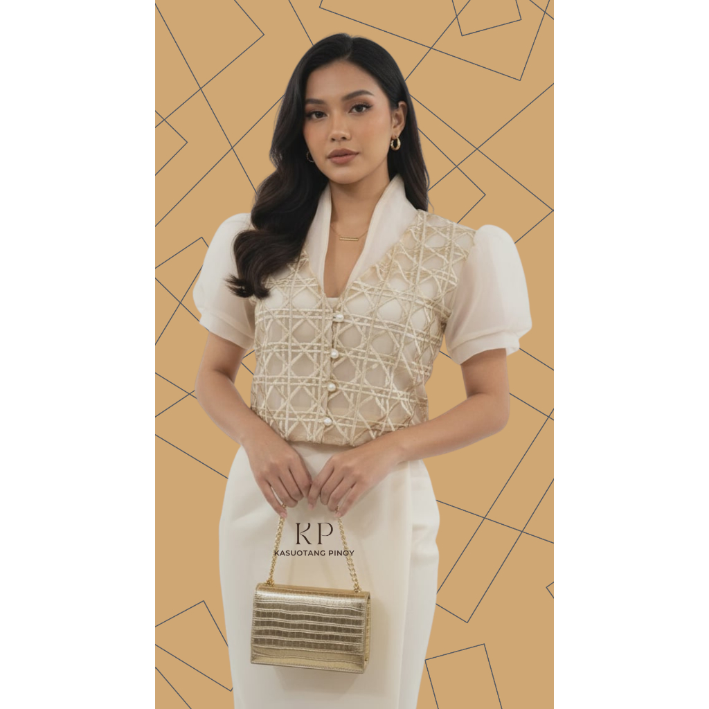 KASUOTANG PINOY-SOLIHIYA LACE WITH HUSI LINING | Shopee Philippines