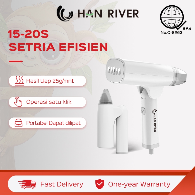 HAN RIVER Steam Iron Handheld Garment Steamer Travel Steamer Iron for ...