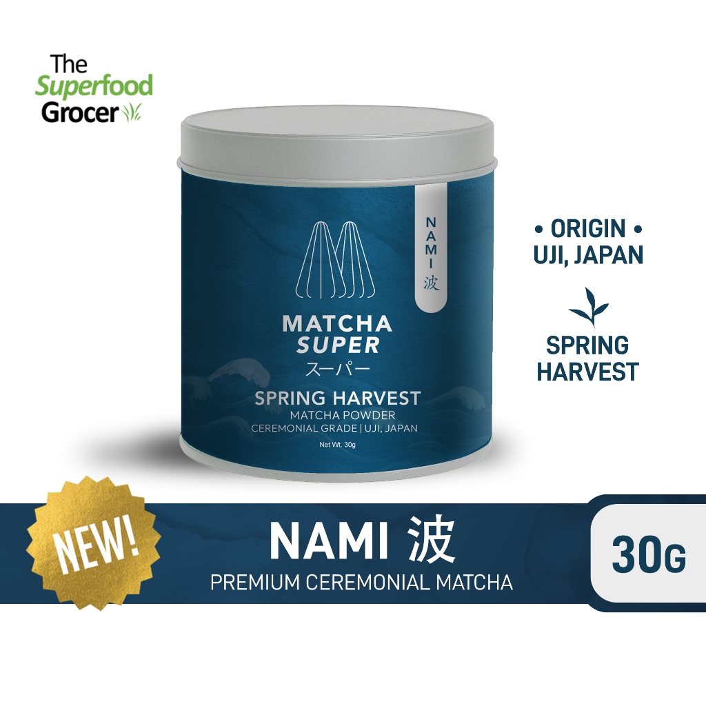 Matcha Super Nami Premium Ceremonial Matcha by The Superfood Grocer ...