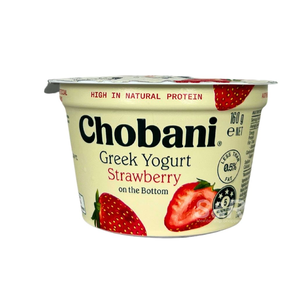 Chobani Strawberry Greek Yogurt 160g | Shopee Philippines