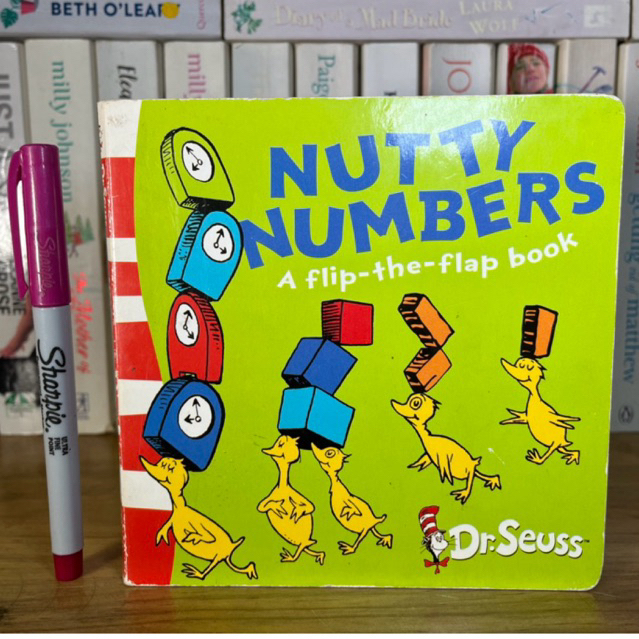 Dr Seuss Nutt Numbers | A Flip The Flap Book | Interactive Book | Board ...