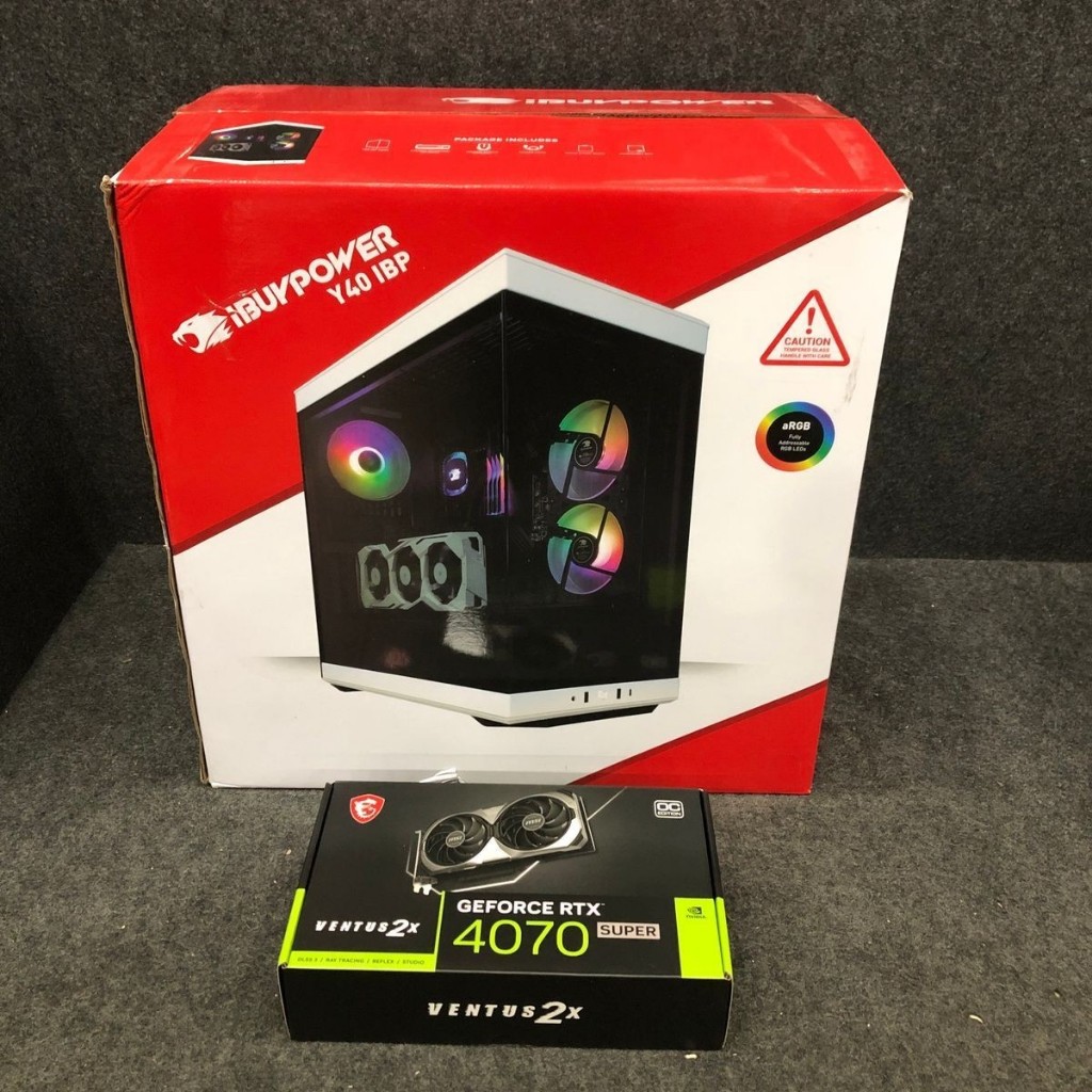 Y40 IBP Gaming PC Ryzen 7 7800XD3 32GB 2TB SSD RTX 4070 Super W11H ...