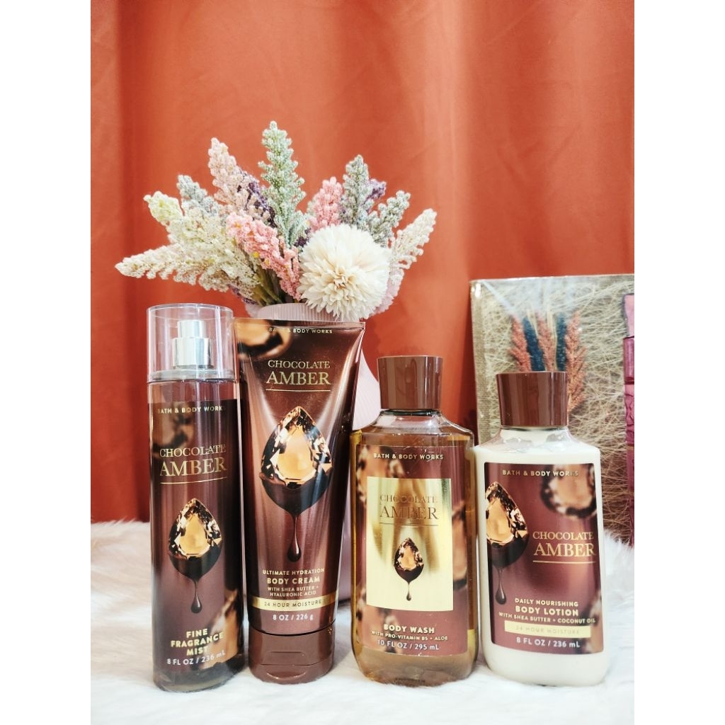 Chocolate Amber | Fragrance Mist | Bath & Body Works | Shopee Philippines