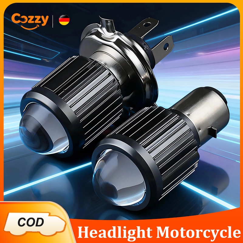 Cozzy 10000Lm H4 H6 BA20D LED Motorcycle Headlight Bulbs | CSP Lens ...
