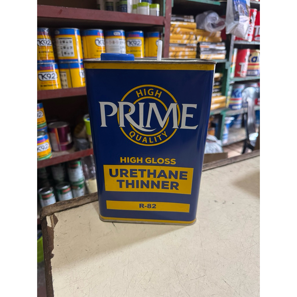 Prime High Gloss Urethane Thinner (R-82) 1 Gallon | Shopee Philippines