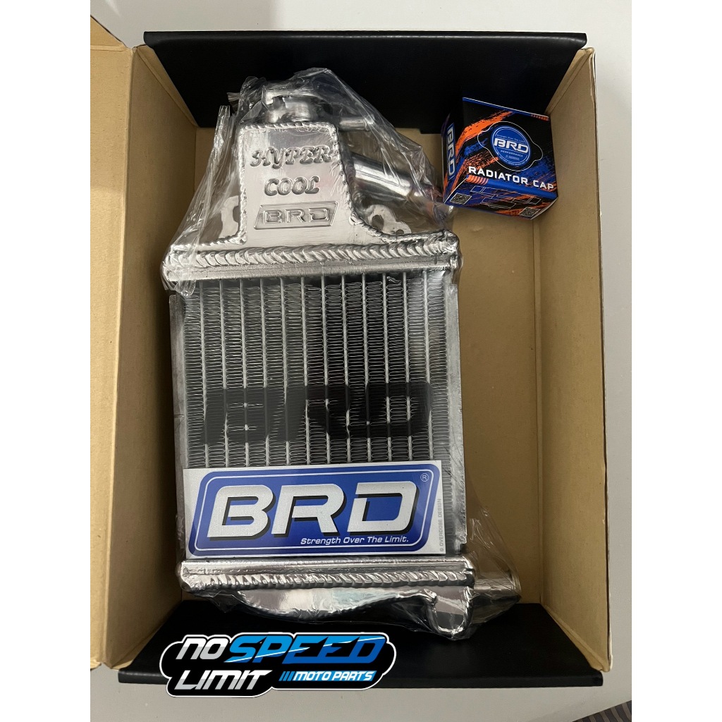 BRD Hyper Cool Radiator with Cap for Click125/150/PCX150/NMAX/AEROX V1 ...