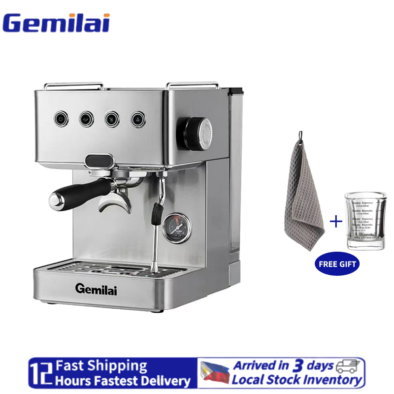 Gemilai CRM3005L Italian coffee machine semi-automatic household ...