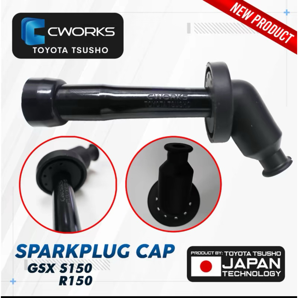 CWORKS SPARK PLUG CAP Raider150 FI CARB GSX S150 R150 | Shopee Philippines