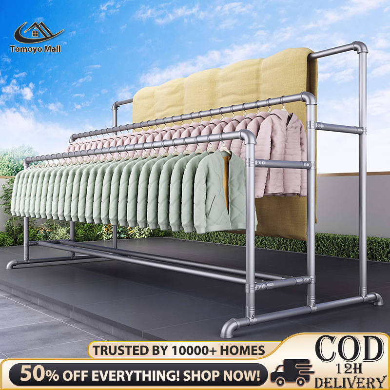 Heavy Duty Drying Rack Sampayan Stainless Steel Large Size Windproof ...