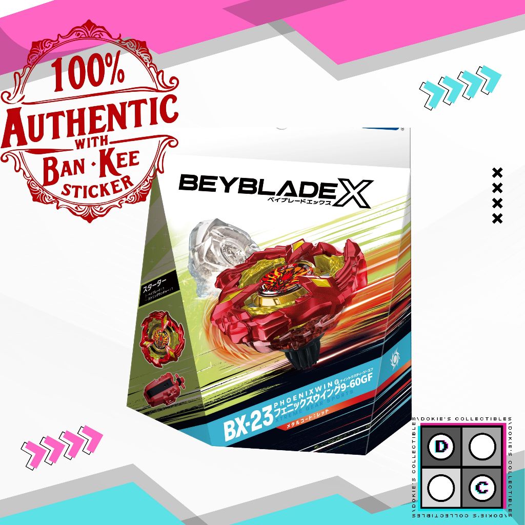 Beyblade X BX-23 PhoenixWing 9-60GF Starter | Original Takara Tomy w ...