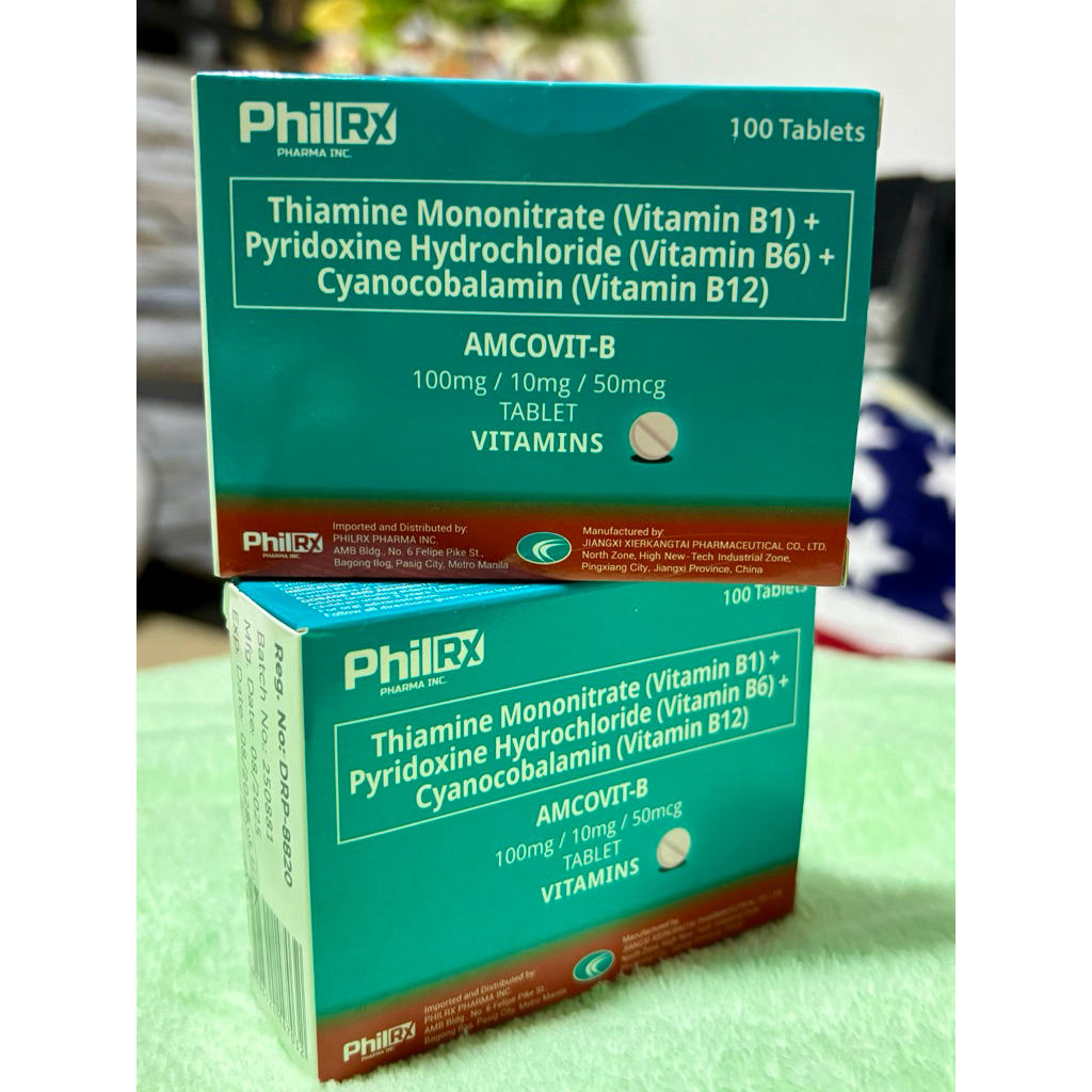 Vit. B-Complex Tablet(AMCOVIT-B) | Shopee Philippines