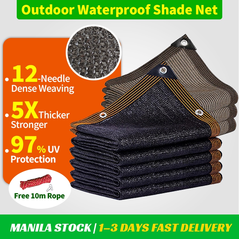 Thickened Heavy Duty Sun Shade Net UV Resistant Waterproof for Garden ...