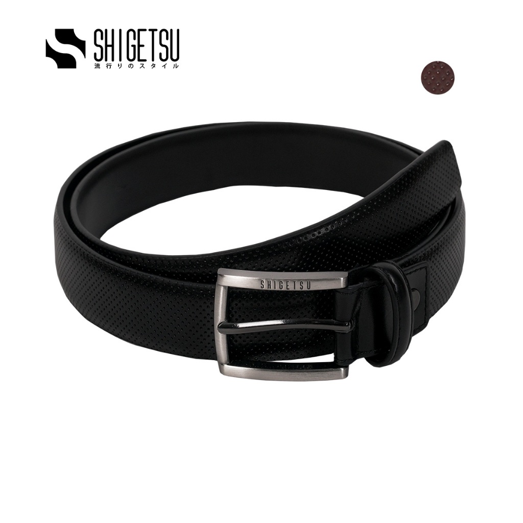 Shigetsu YOKKAICHI Leather Belt Collection for Men original automatic ...