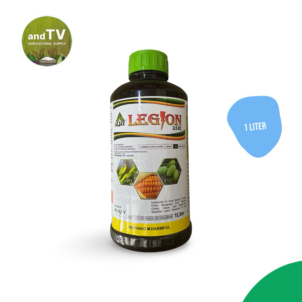 LEGION Insecticide 2.5EC Aljay - Lambda Cyhalothrin Liked Karate Kriss ...