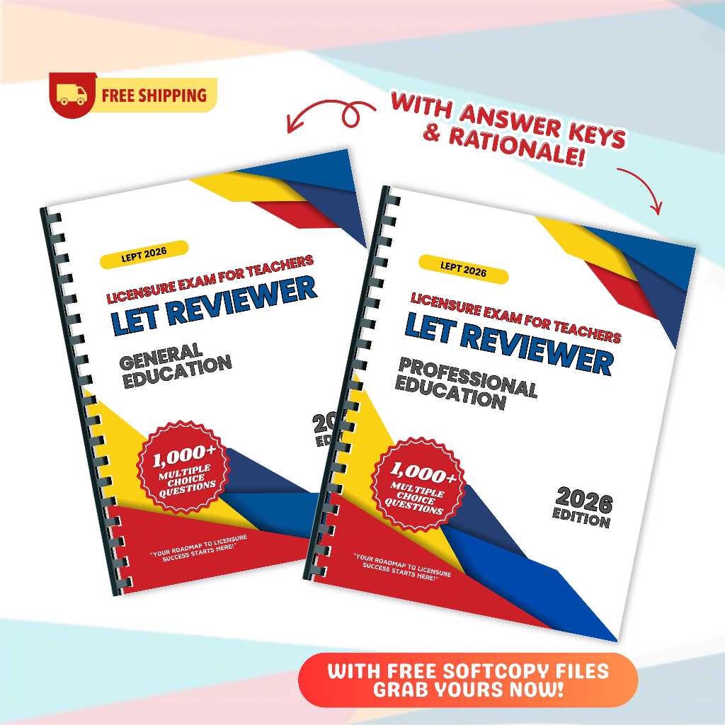 2026 LET Practice Set | General & Professional Education Reviewer for ...