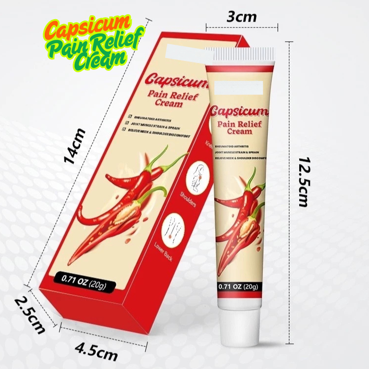 Best-Selling Capsicum Pain Relief Cream | Effective for Arthritis, Body ...