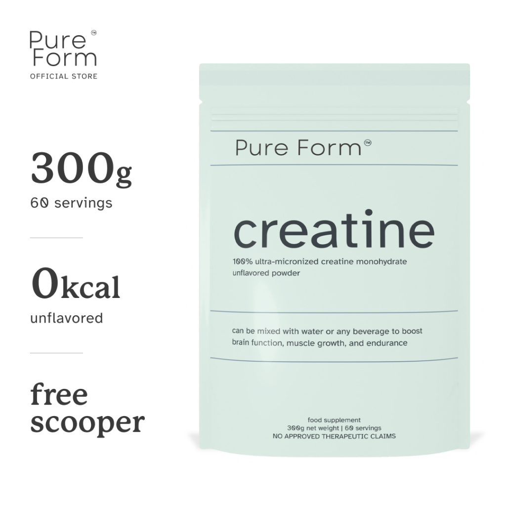Pure Form® Ultra-Micronized Creatine Monohydrate | Unflavored Powder ...