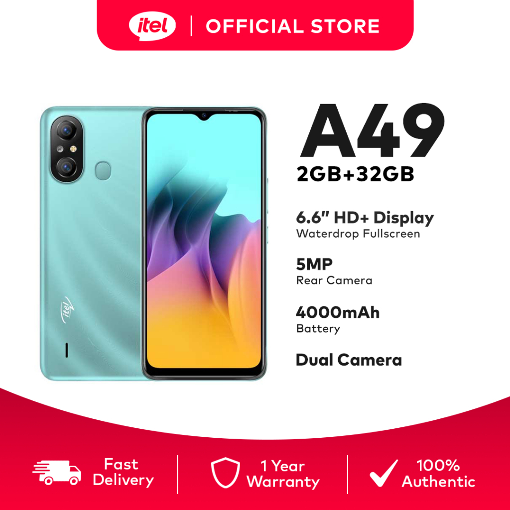 itel A49 LTE (2GB/32GB) | Shopee Philippines