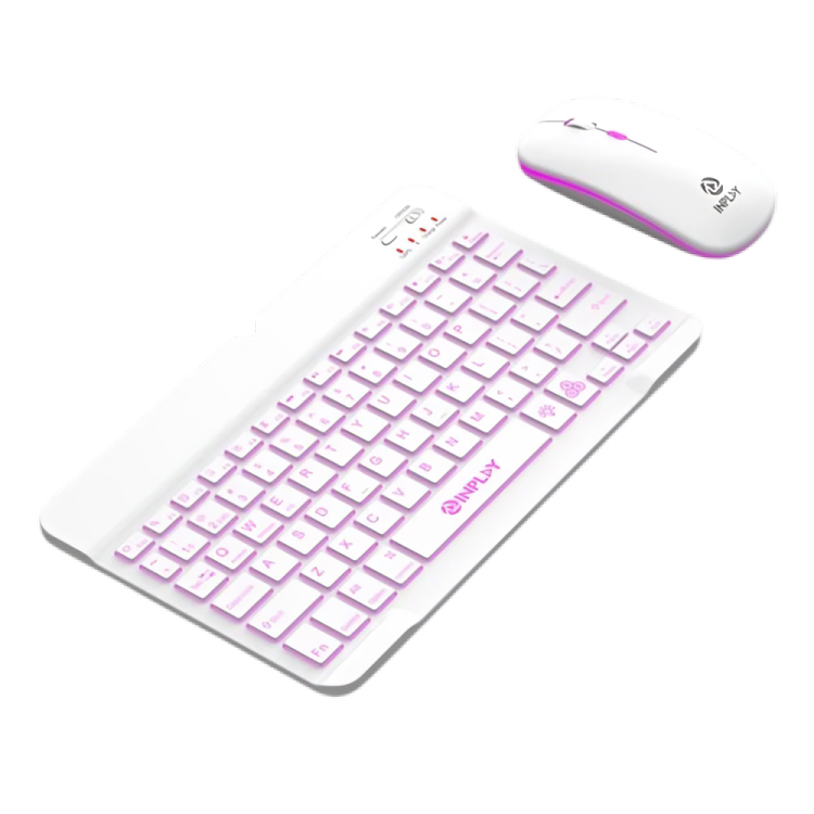 Inplay STX-B180 Rechargable Wireless Bluetooth Type-C Keyboard & Mouse ...