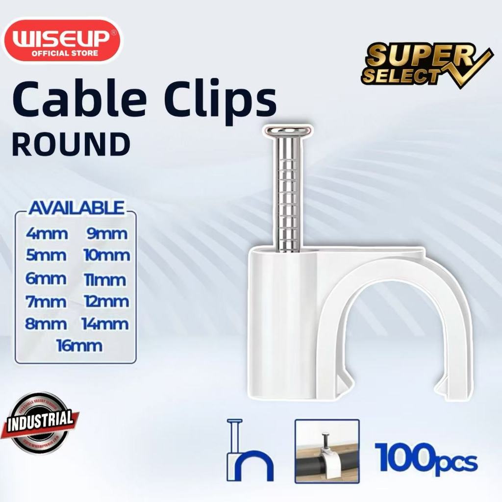 100pcs Heavy Duty PVC Pipe Clamp Half Clamp 6-14MM Industrial Grade ...