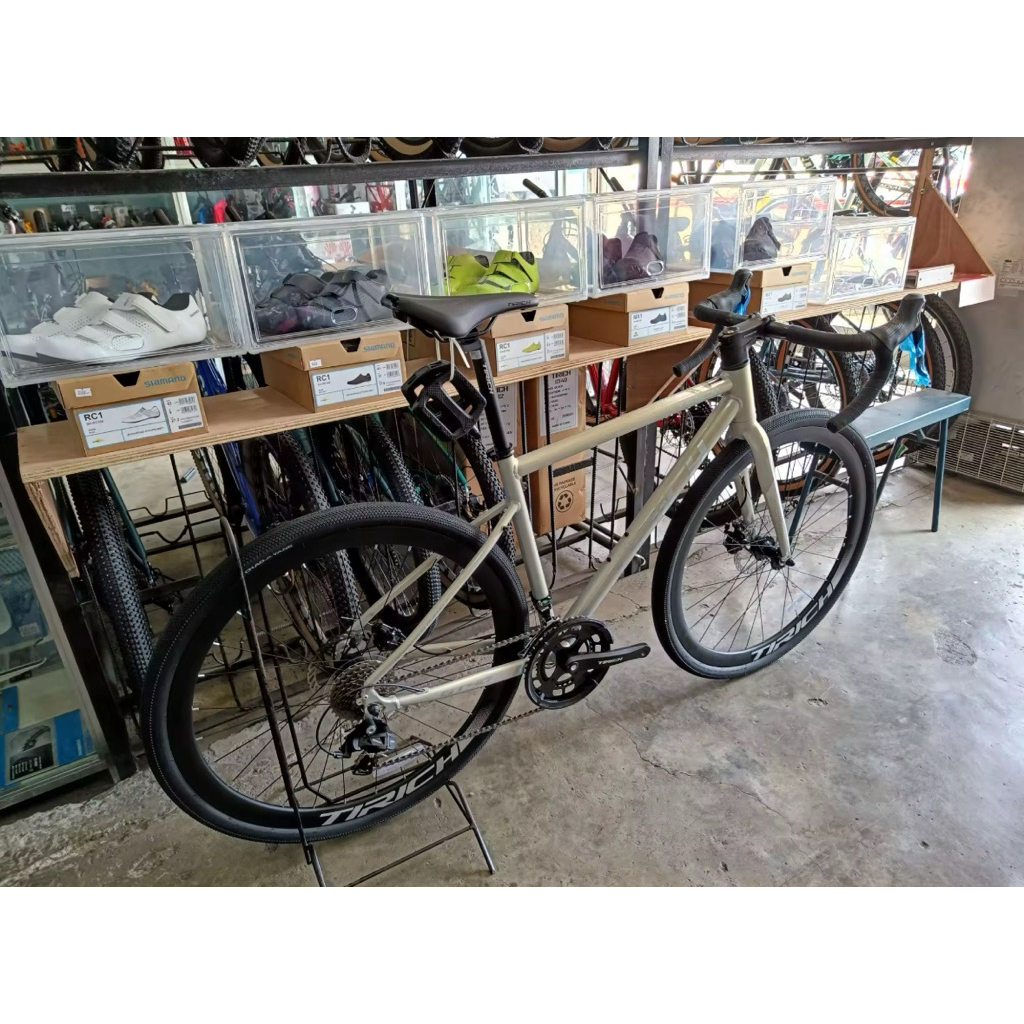 Brand New TIRICH GRAVEL BIKE GT40 700X40 STI DISC | Shopee Philippines