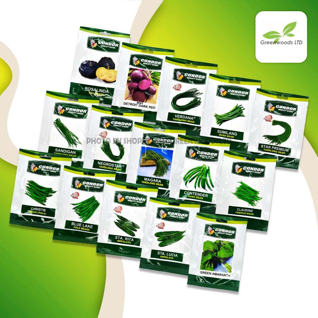 Condor Vegetable Seeds - Sold per Pack gws31207 | Shopee Philippines