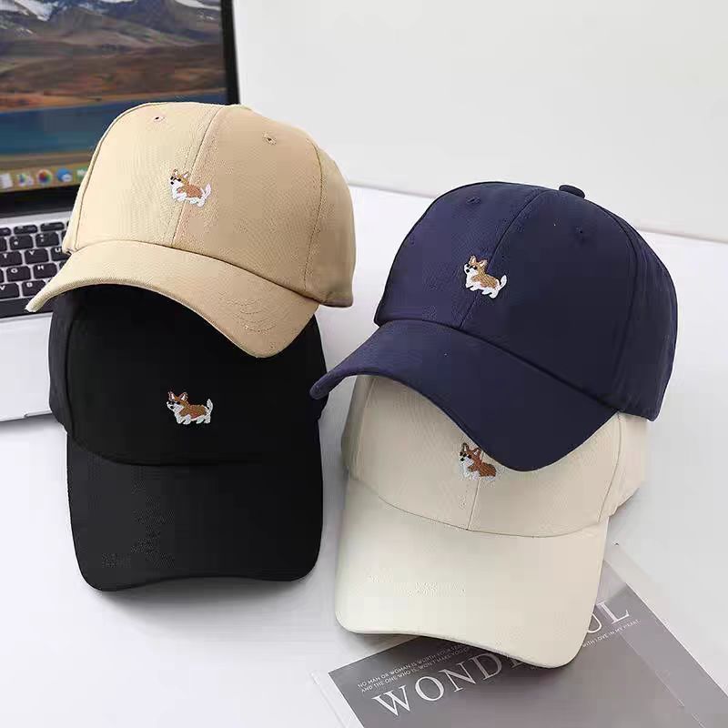 RAINBOWCO Cute Dog Korean Baseball Cap Unisex Fashion Cap For Men And ...