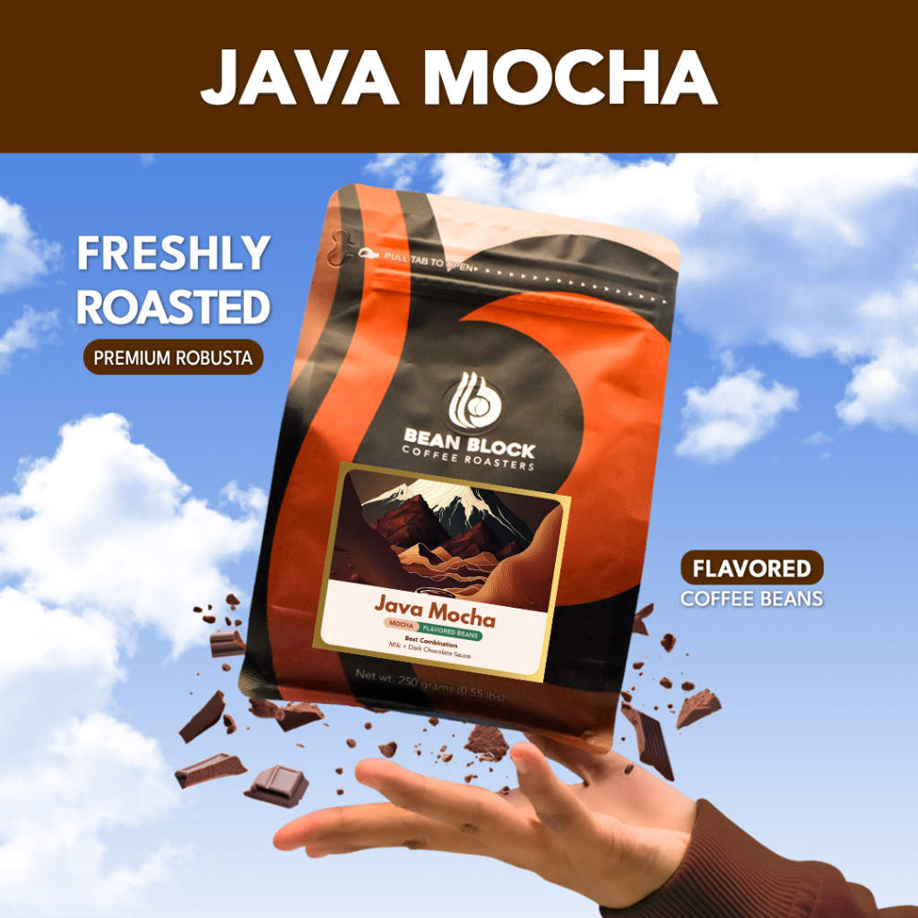 Java Mocha Premium Flavored Coffee Beans - Bean Block- | Shopee Philippines