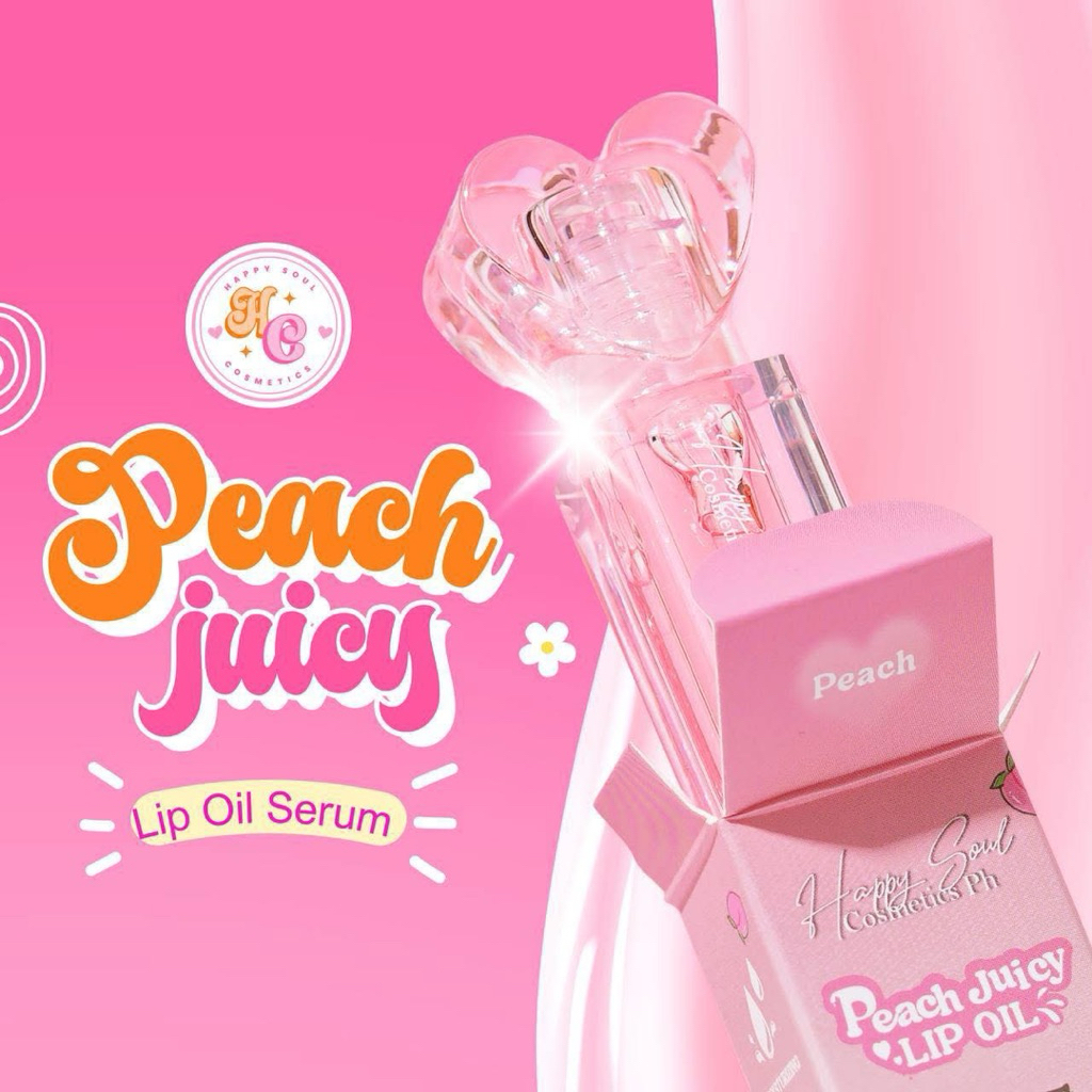 Happy Soul Cosmetics - Peachy Juicy Lip Oil | Shopee Philippines