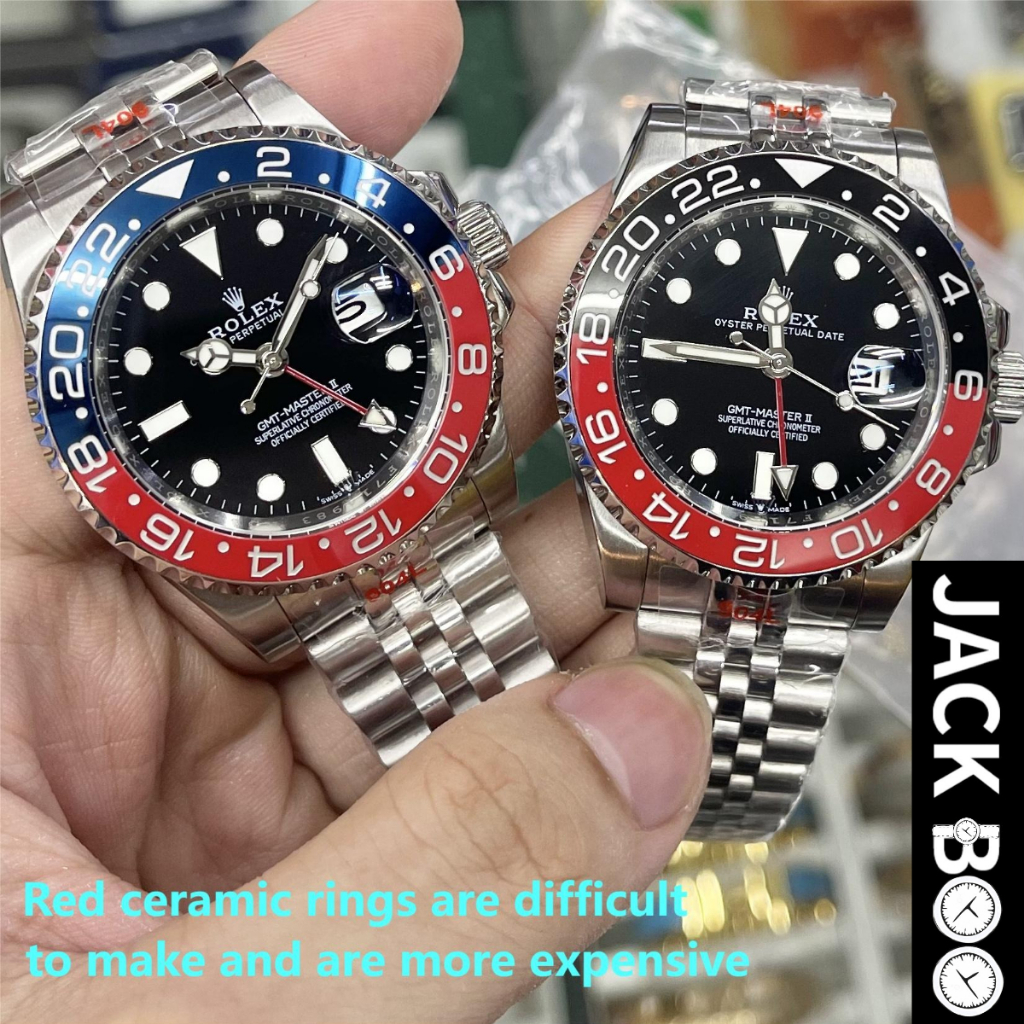 Rolexes Working GMT Copy Automatic 40mm Watch | Shopee Philippines