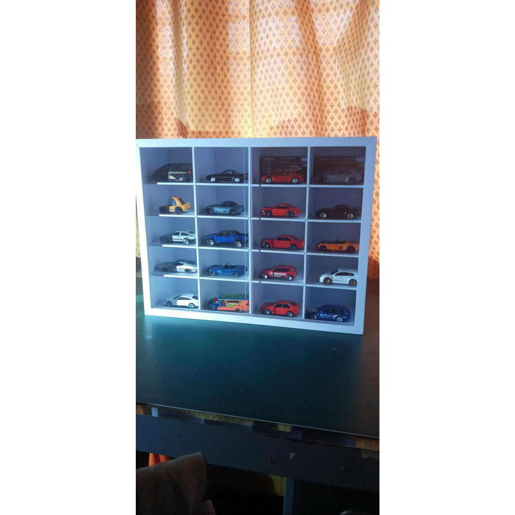20slots tomica,matchbox,hotwheels, display case 1:64 scale | Shopee ...