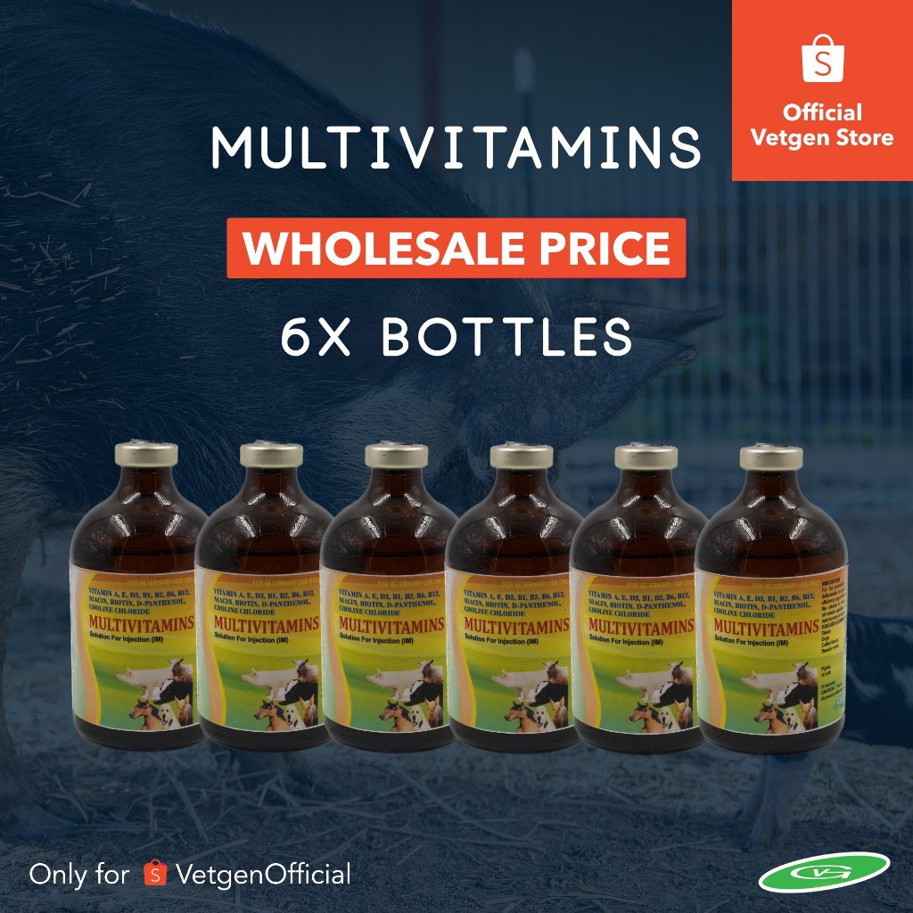 WHOLESALE Vetgen Multivitamins for Livestock & Poultry (6 x 100ml ...